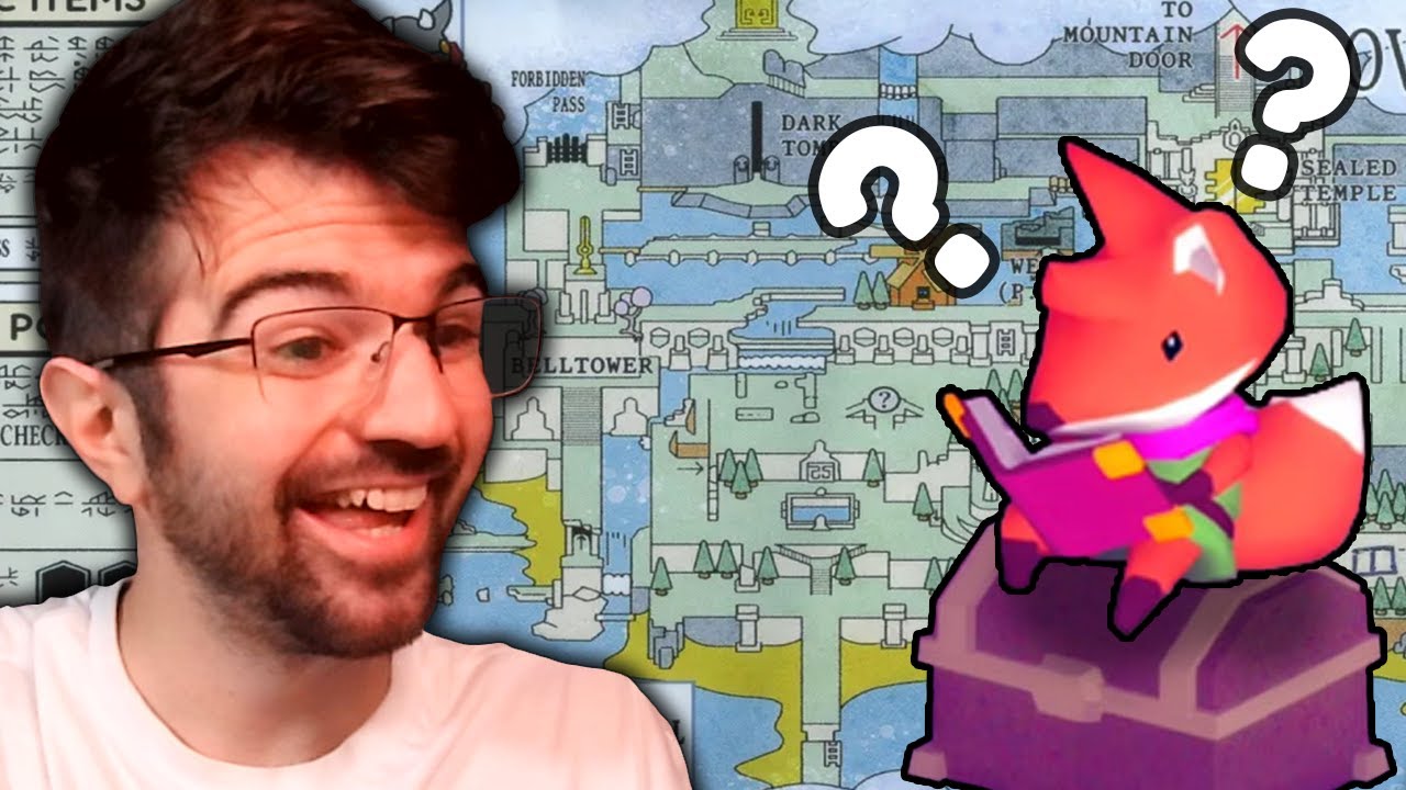 TUNIC tiene el mejor mapa que he probado este año - YouTube