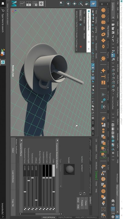 Maya Course | Working with Arnold Shaders in Maya - YouTube