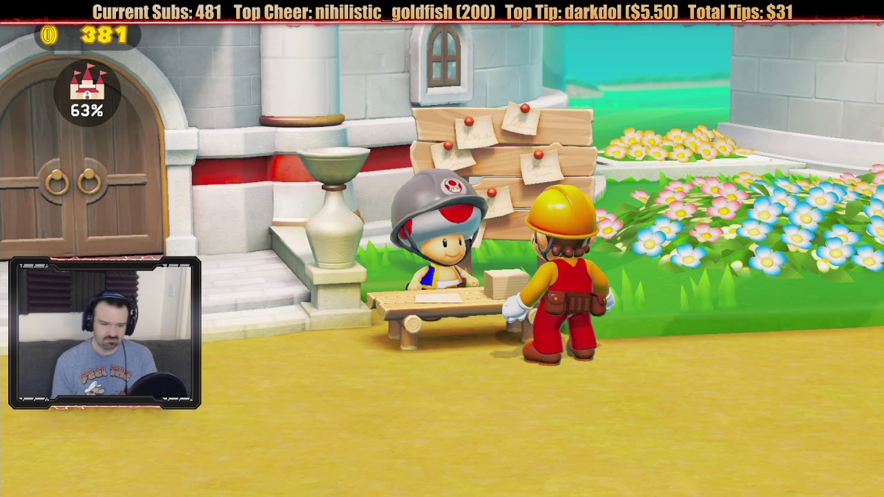 Super Mario Maker Story playthrough pt5 - See-Saws and Dancing in the ...