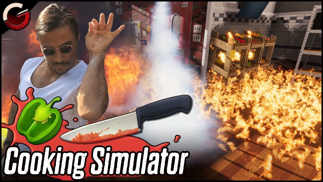 KITCHEN ON FIRE! Funny Cooking Skills | Cooking Simulator Gameplay ...