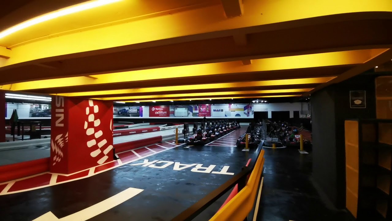Go Kart Sebelen Bowiling Center - YouTube