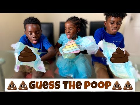 PLAYING KIX GUESS THE POOP CHALLANGE!! #DIAPERPOOP #GUESSTHEPOOP