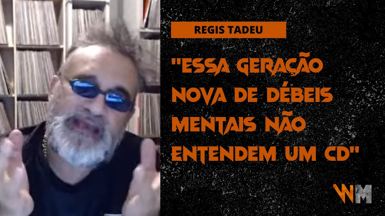 Regis Tadeu dá opinião sobre música atual no Brasil e mundo - Wikimetal ...