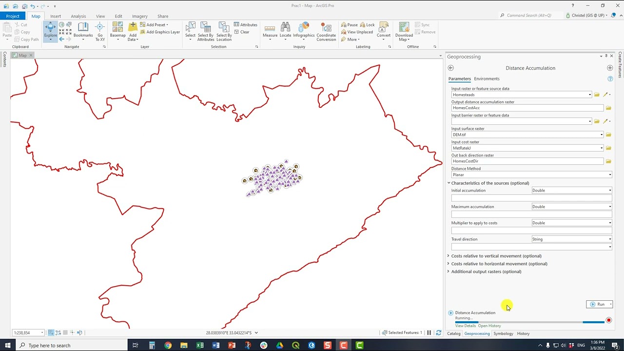 ArcGIS Pro Cost Surface Calculations Using Distance Accumulation YouTube ArcGIS Pro Cost Surface Calculations Using Distance Accumulation YouTube