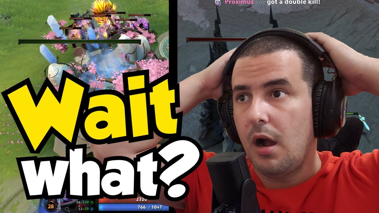 The first draw in the history of dota (Original) #dota2 #proximuzgaming ...