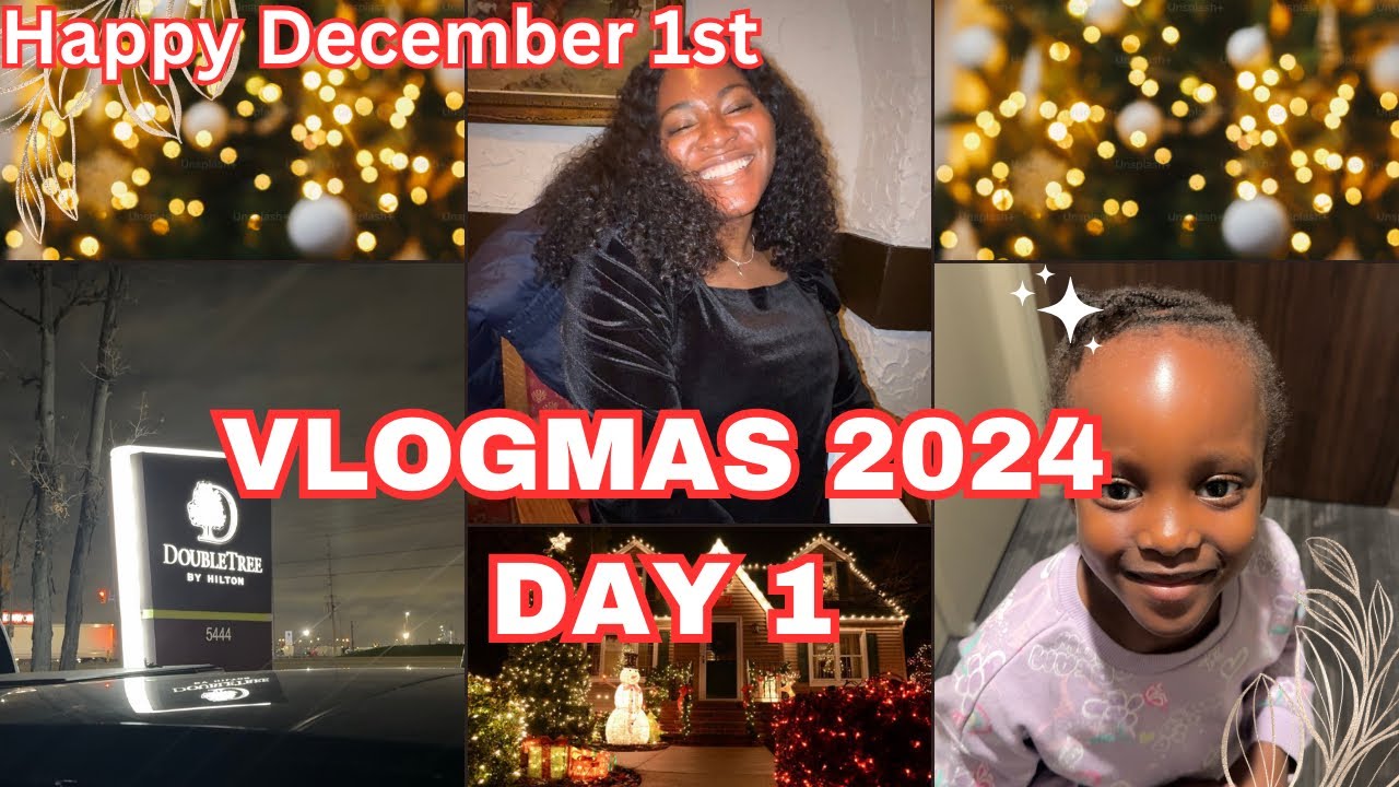 HAPPY DECEMBER 1ST BABY! VLOGMAS DAY 1 - YouTube