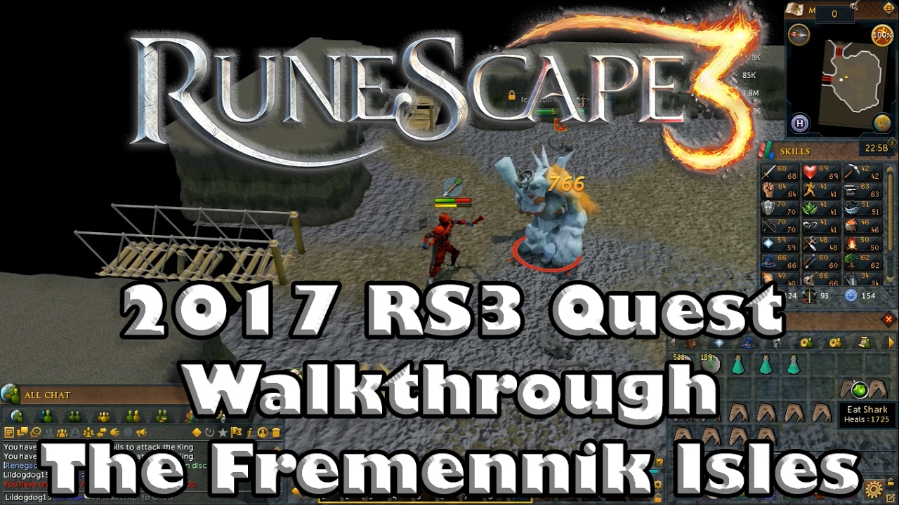 RS3 Quest Guide - Fremennik Isles - 2017(Up to Date!) - YouTube