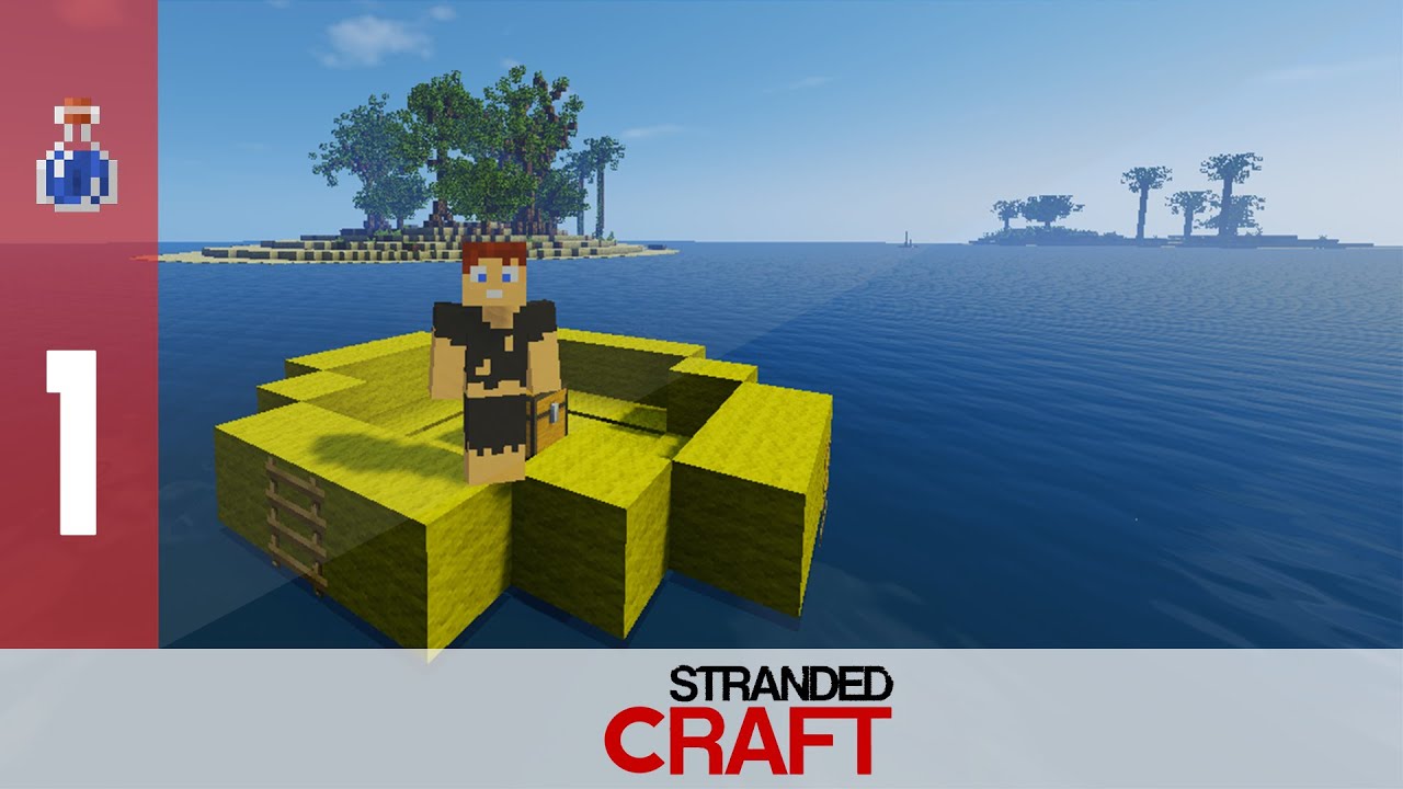 Stranded Craft - Ep 1 - Seul au monde... (Minecraft Survival) - YouTube