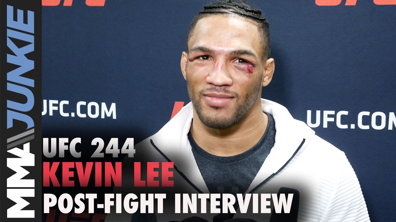 UFC 244: Kevin Lee post-fight interview - YouTube