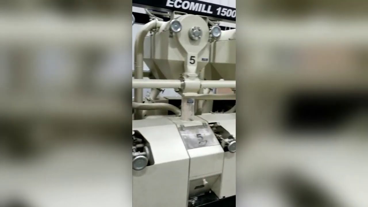 ECOMILL installed at the “Flowing Grains” Canada - YouTube