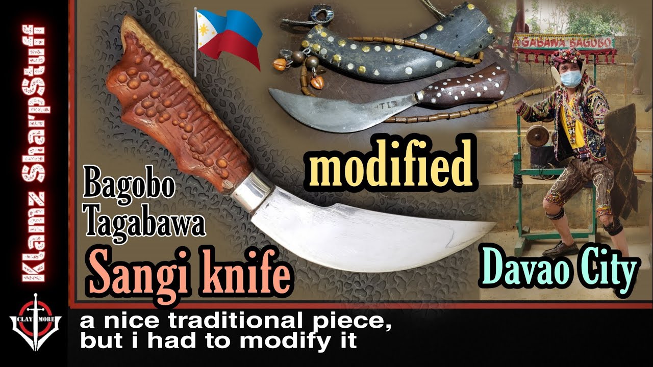 Filipino Blades: Bagobo Sangi, a useful traditional blade, modified to ...