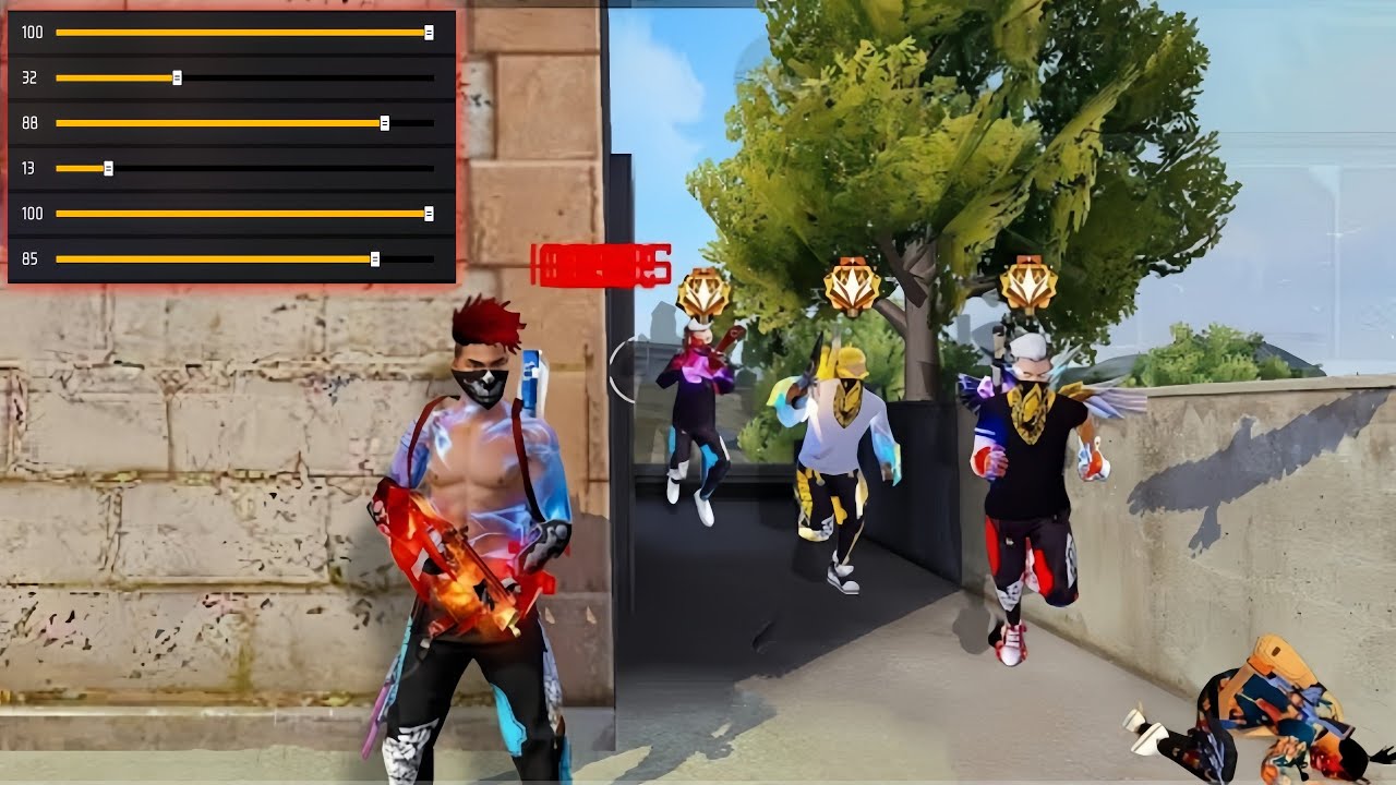 Free Fire Pro Settings [ Secret ] Sensitivity + Fire Button Size | New ...