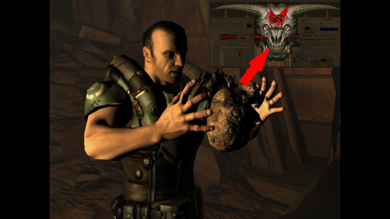 Doom 3 Hell-Heart, part of the Icon of Sin? - YouTube