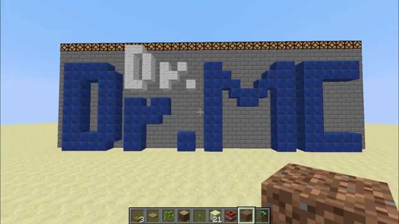 [Tutorial] 5 Fallen in Minecraft | DrMCTutorial - YouTube