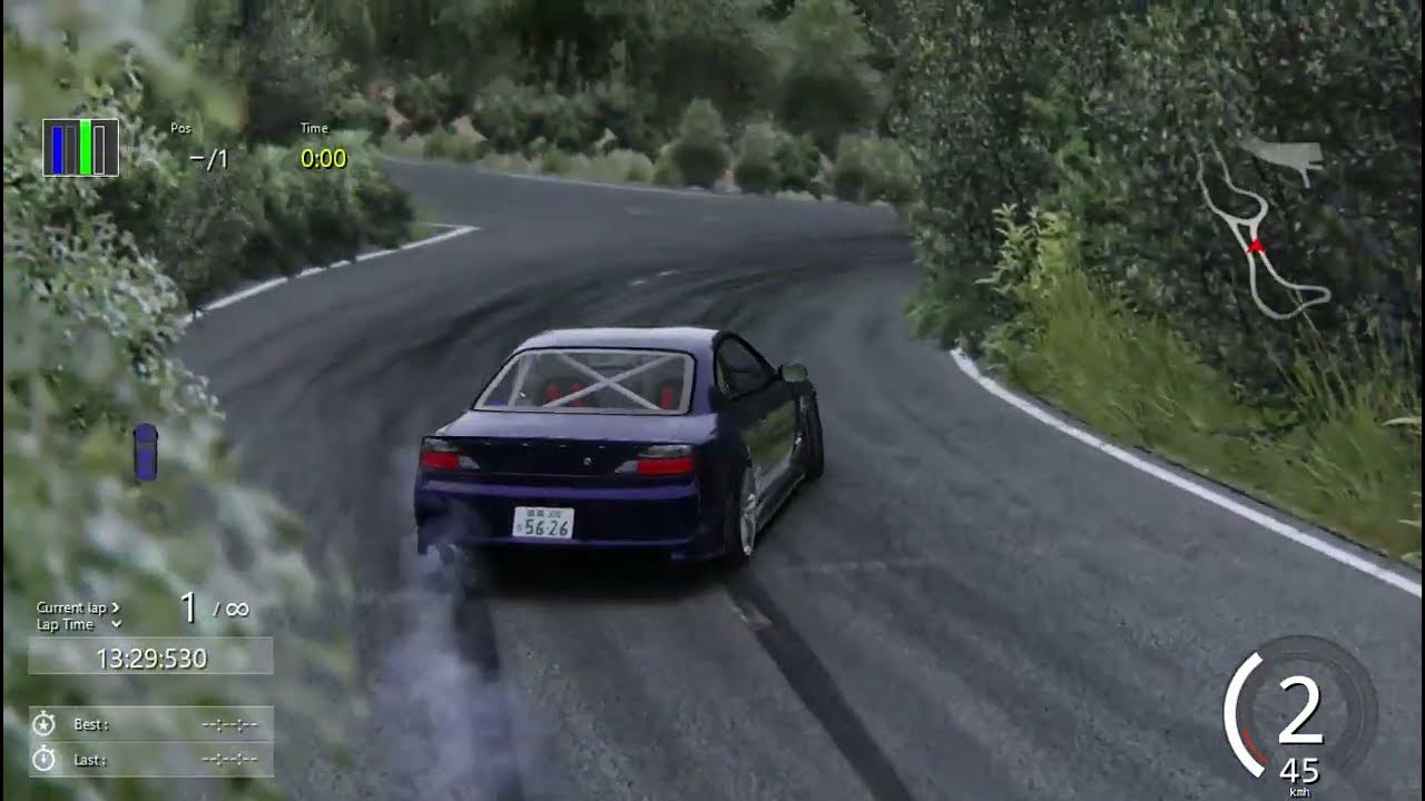 Assetto Corsa DCM Nissan SILVIA VERTEX EDGE S15 AC.playGround.DRIFT.challenge drifting - YouTube