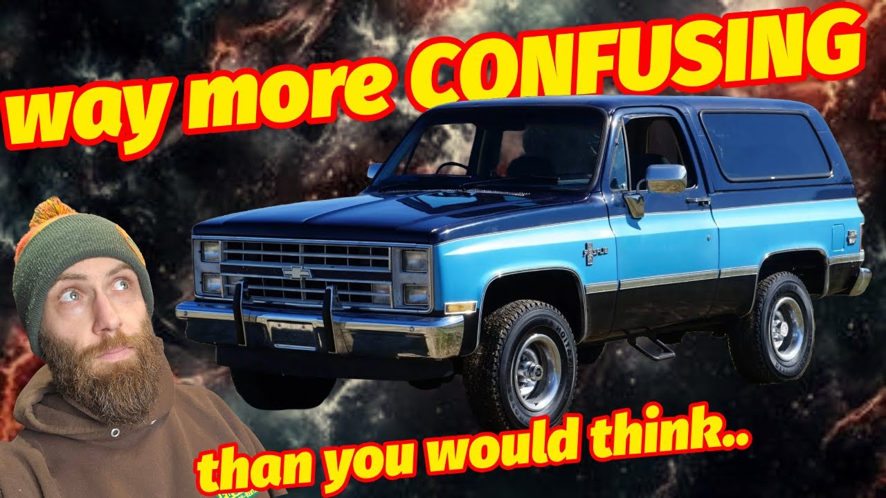 The WHOLE and TRUE story of the CHEVROLET BLAZER (and it's better ...