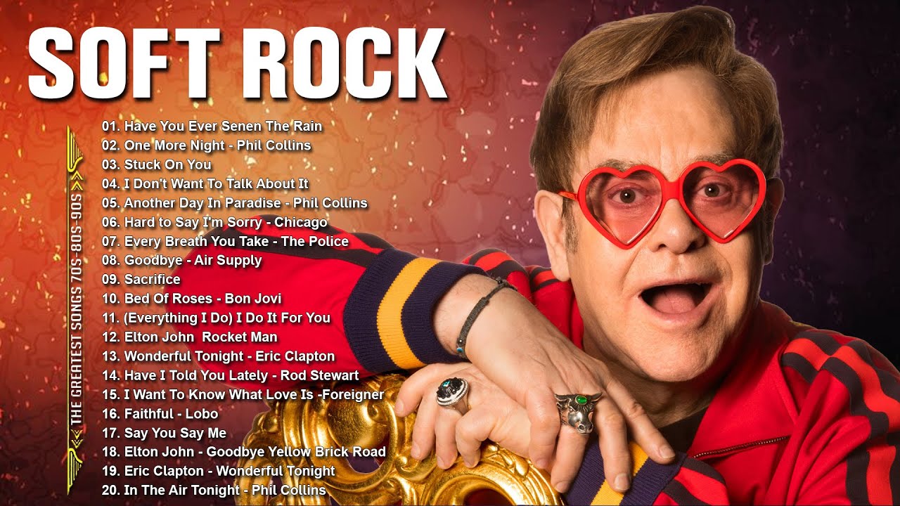 Elton John, Eric Clapton, Phil Collins,Lionel Richie,Michael Bolton📀 ...