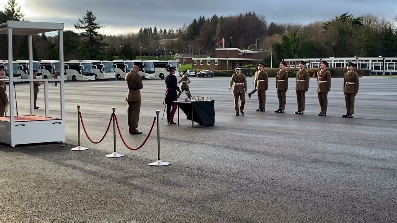 25 Guards Platoon. ITC Catterick. Prize Giving 2021. - YouTube