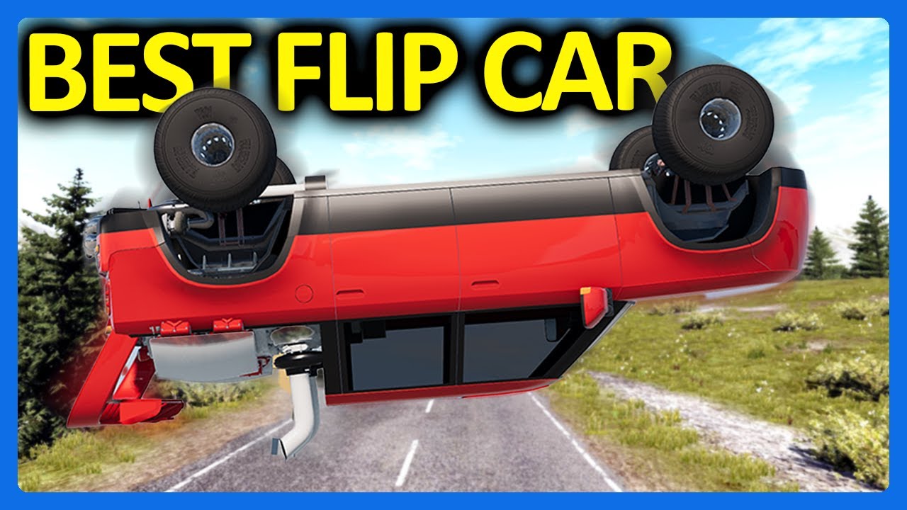 I Built The World's BEST Flip Car in BeamNG Drive!! - YouTube