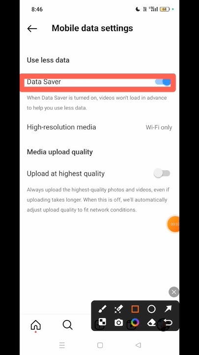 Use less data on Instagram|How to save data on Instagram|Data saver ...