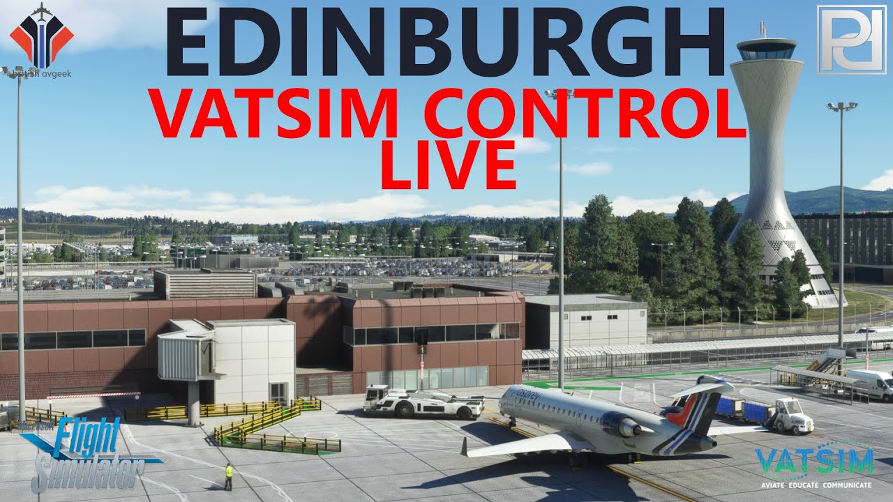 VATSIM Control Live - Pyreegue Dev Co Edinburgh Airport (EGPH) - FULL ...