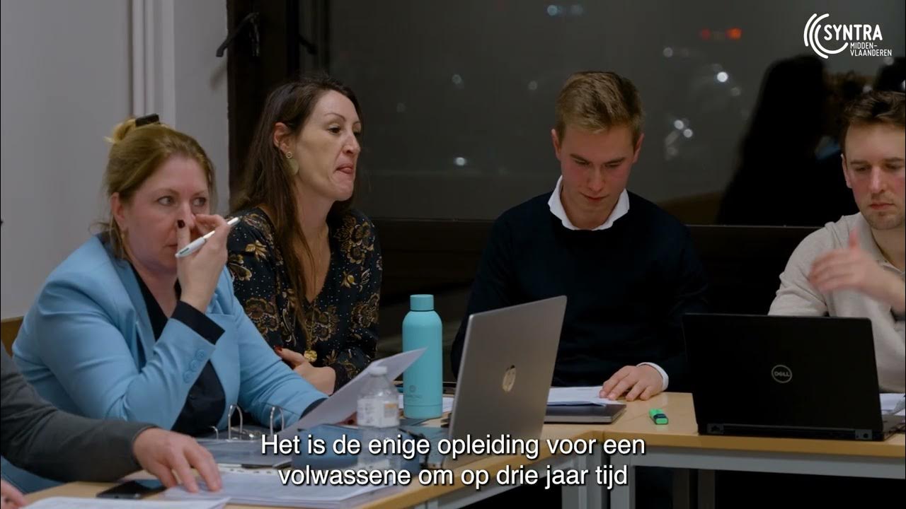 Opleiding Vastgoedmakelaar in de Syntra spotlights - YouTube
