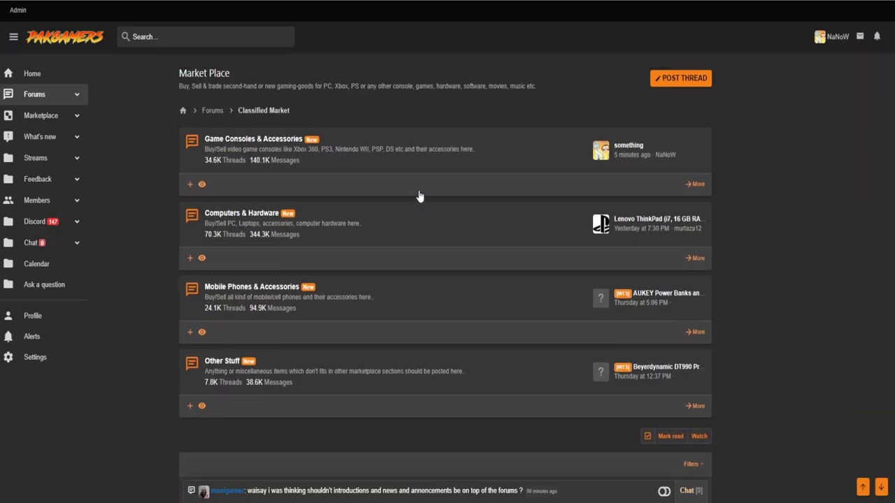 Feature Overview for Logged-in Users at PakGamers - YouTube