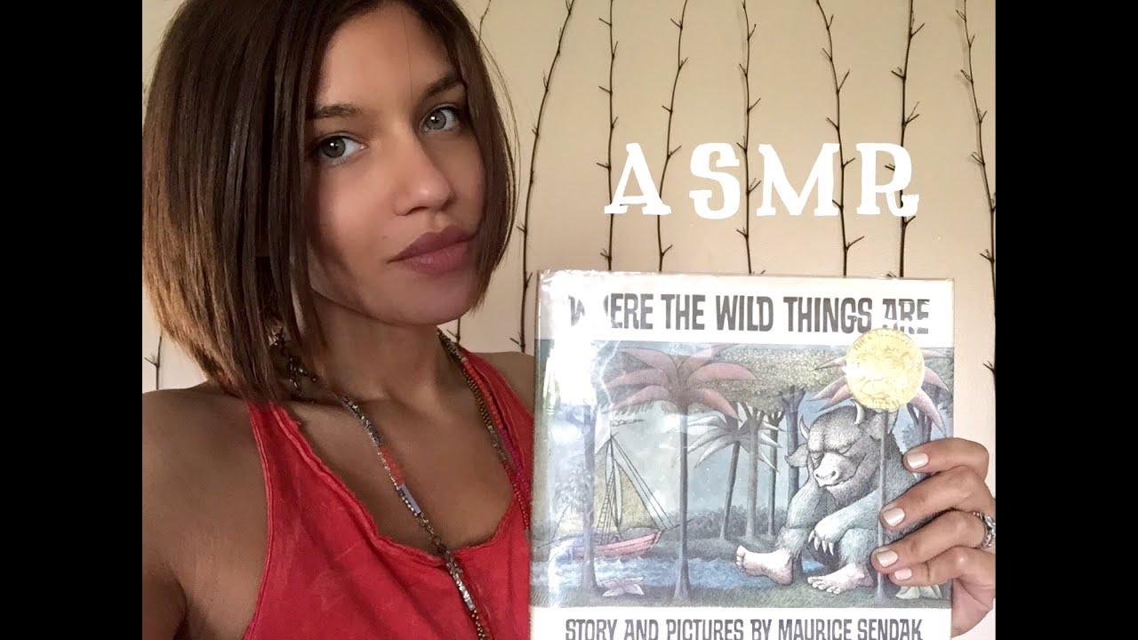 ASMR READING: "WHERE THE WILD THINGS ARE" | WHISPERED | BOOK & PAPER ...