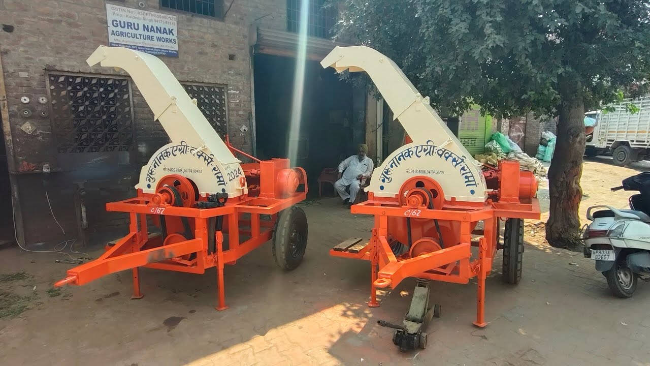 Heavy Duty Chaff Cutter/ Tokka Machine For Cowshead& Dairy Farm # ...