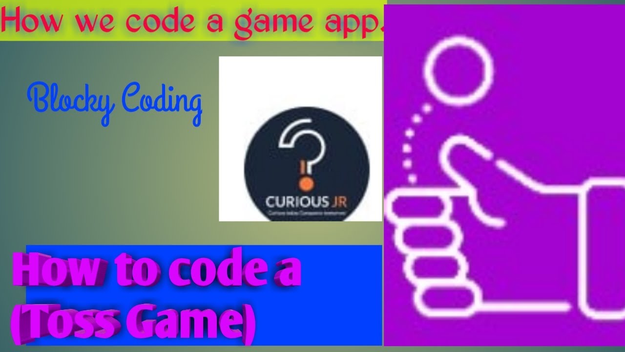 How to code a game app. How to code Toss the coin app. - YouTube