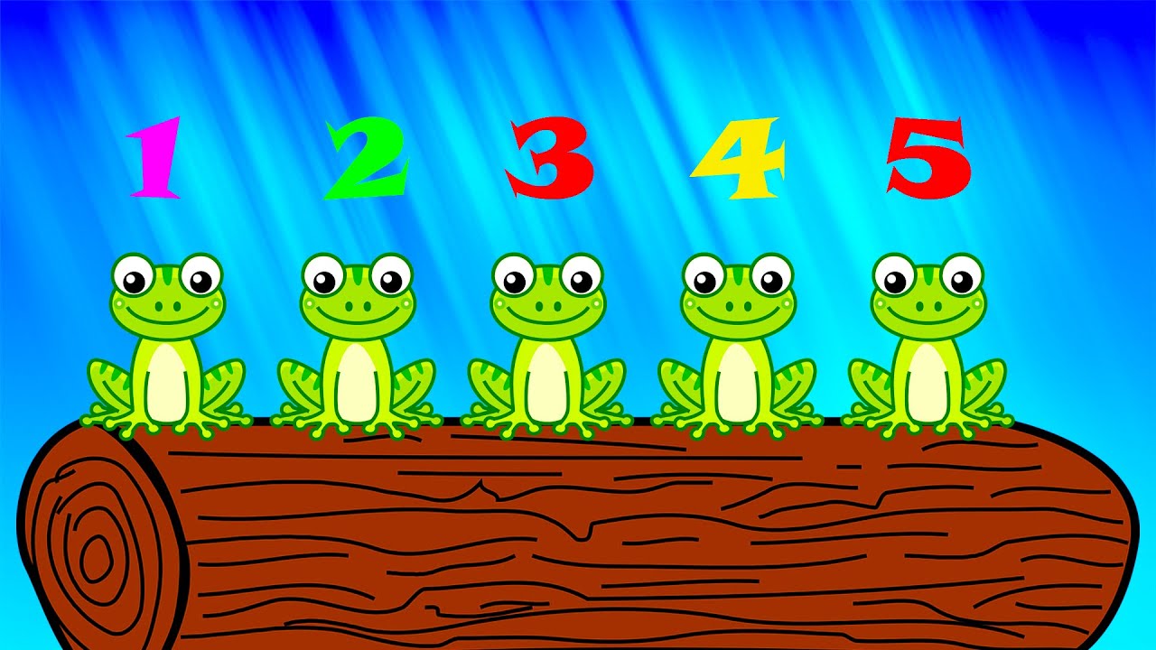Five Little Speckled Frogs - Nursery Rhymes song - YouTube