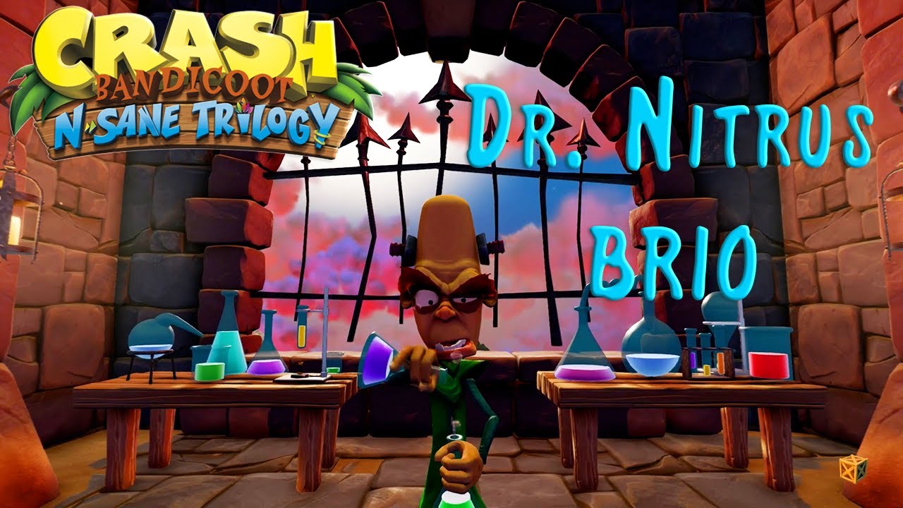Dr. Nitrus Brio Boss Fight - Crash Bandicoot (N. Sane Trilogy PS4 ...