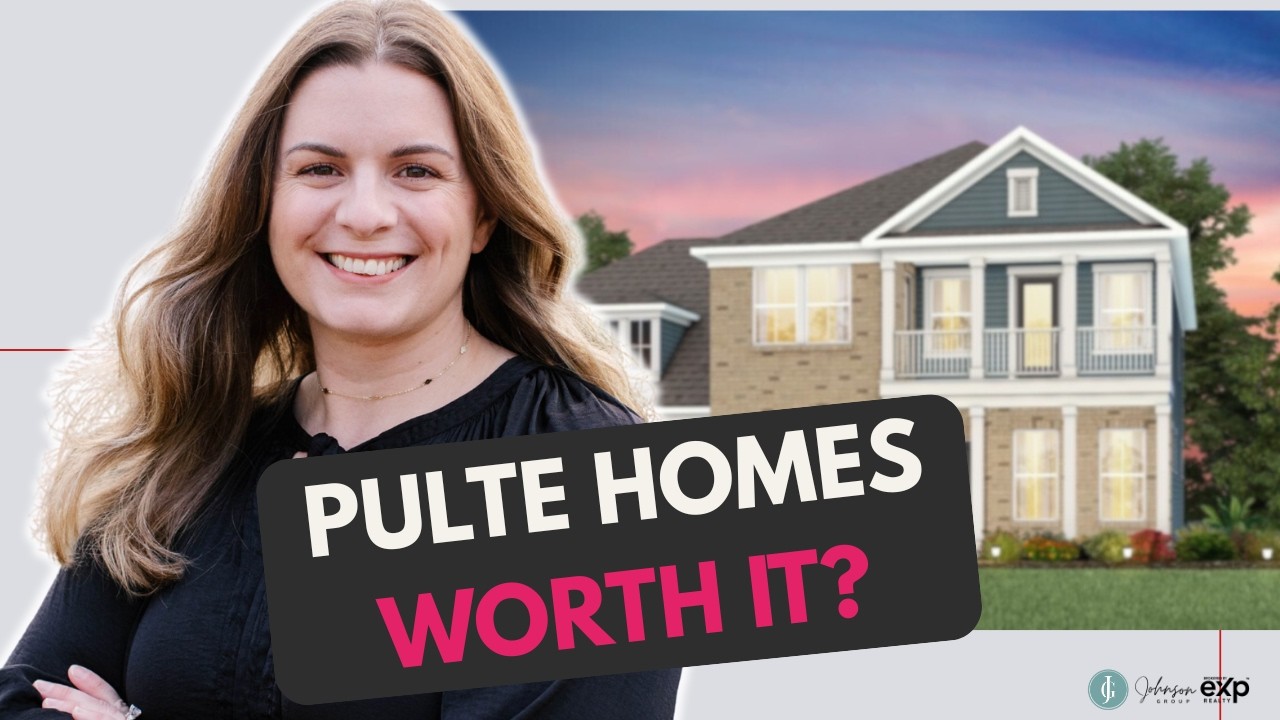 Take a tour of a Pulte model home with me! Located in the Heartwood ...