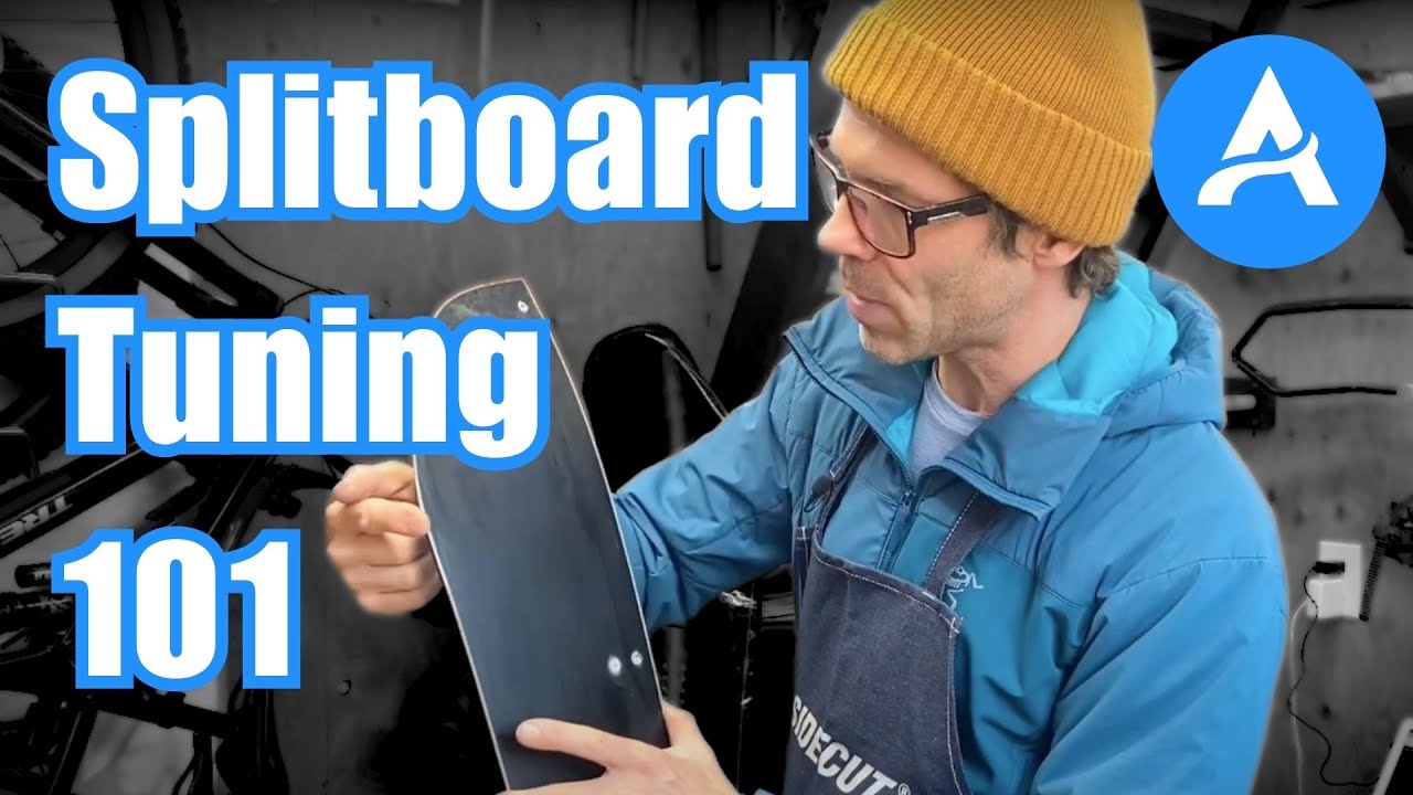 Splitboard Tuning: Three tips that make a difference - YouTube