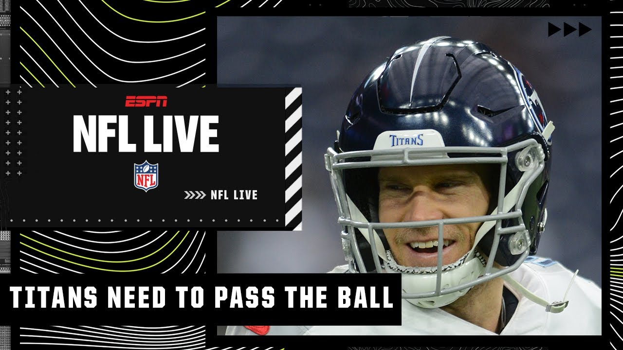 Titans... THROW THE DAMN BALL - Mina Kimes | NFL Live - YouTube