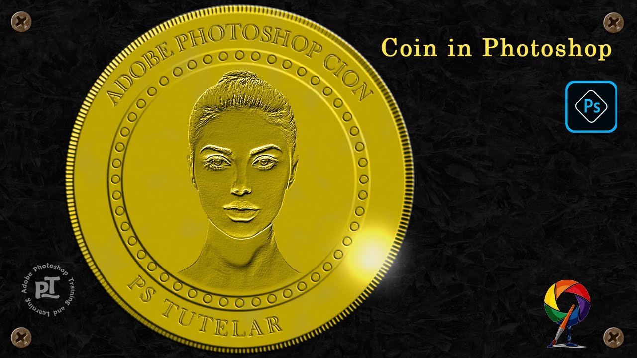 How To Make A Coin In Photoshop - Design Talk