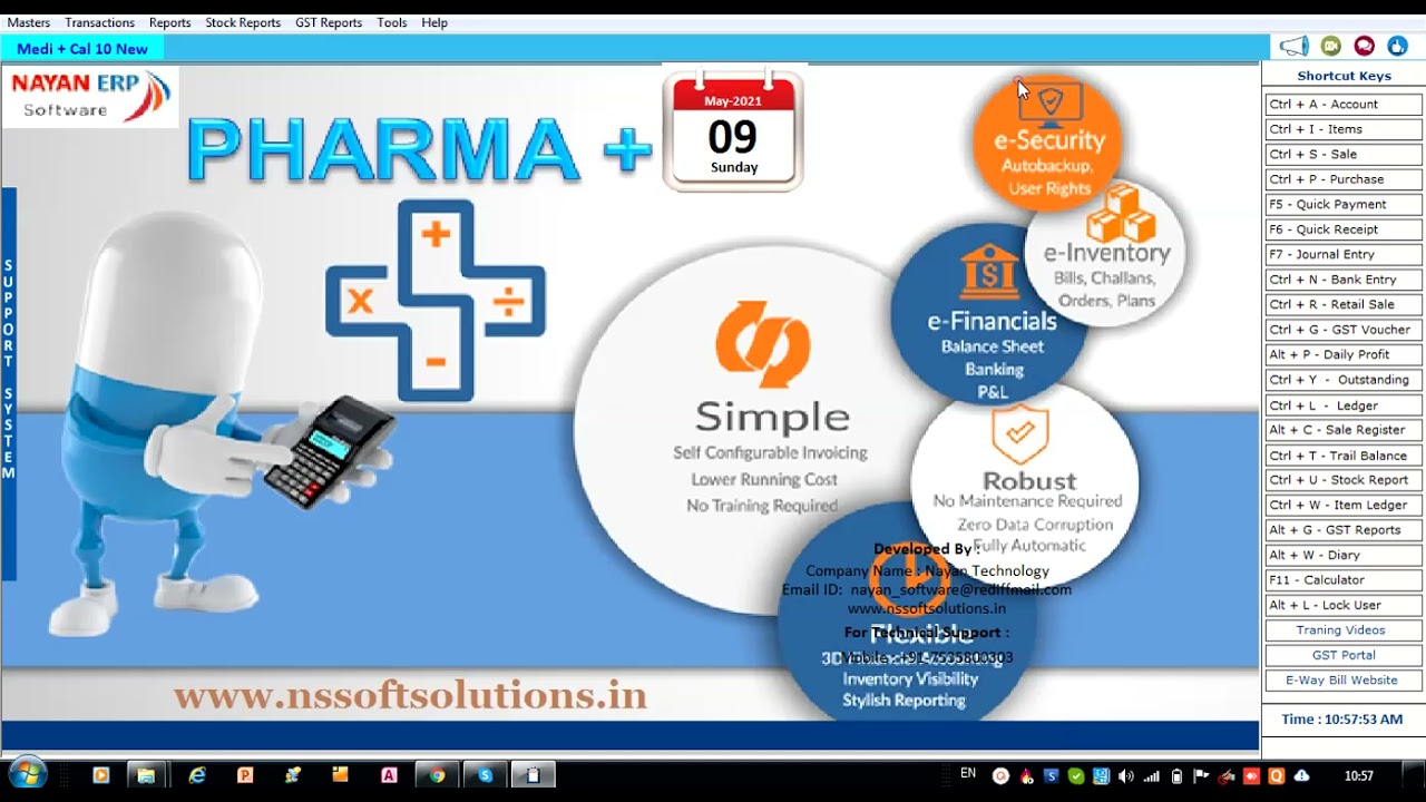 Retail Sale in Medical & Pharmacy Software - YouTube
