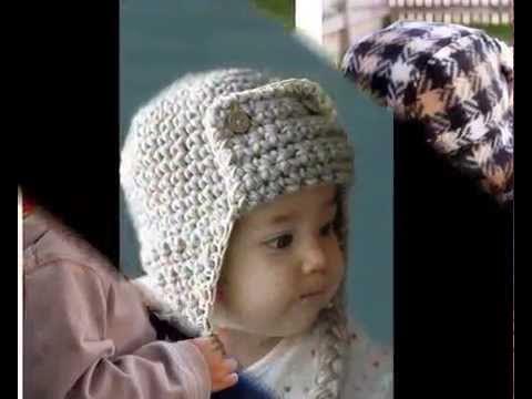 шапка для мальчика с ушками - YouTube