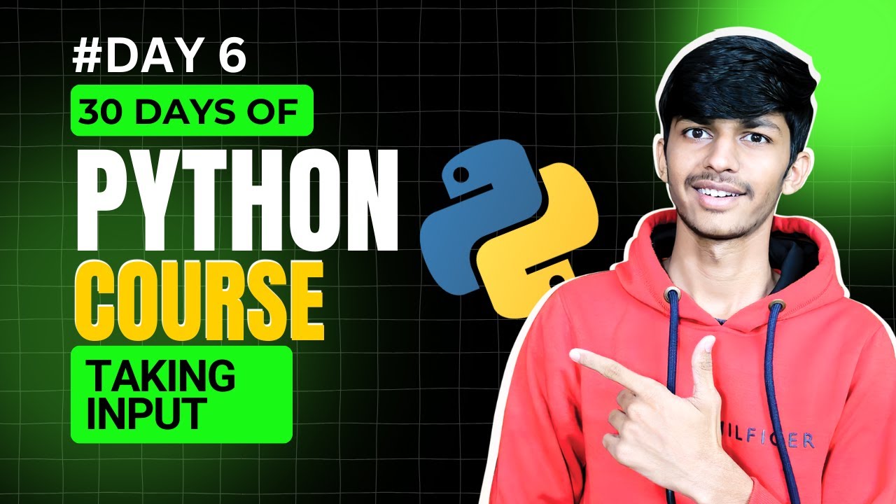 How To Take Input From User In Python 30 Days Of Python Gim 9376
