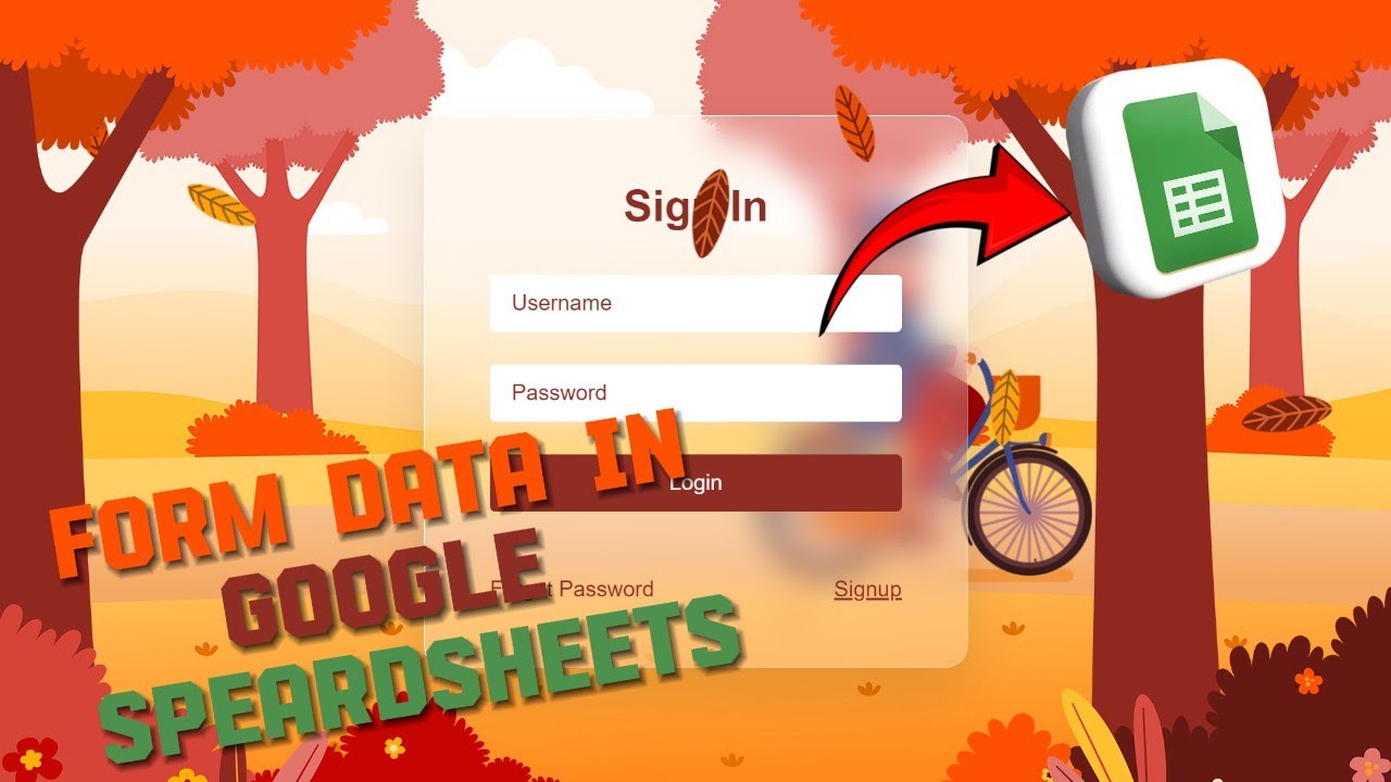 Animated Login Form Data In Google Spreadsheet Just 2min YouTube Animated Login Form Data In Google Spreadsheet Just 2min YouTube