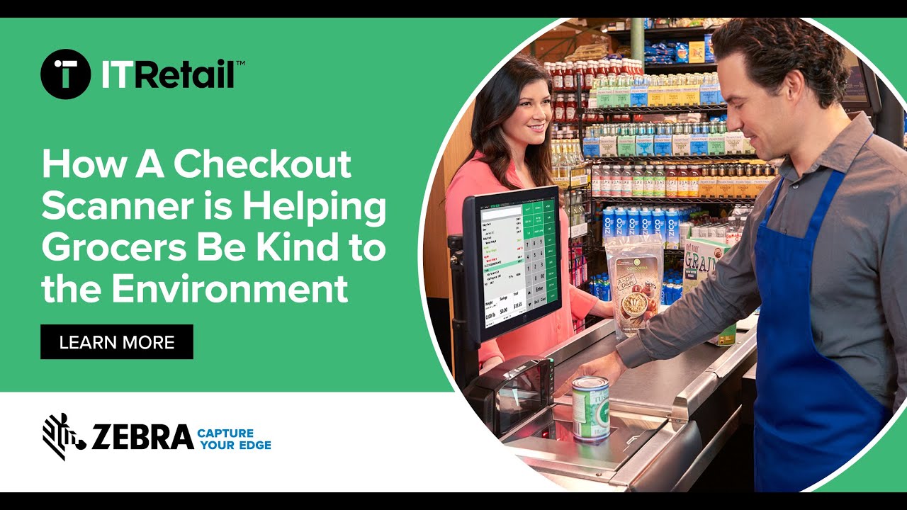 Grocery Scale Scanner Zebra MP7000 | IT Retail - YouTube