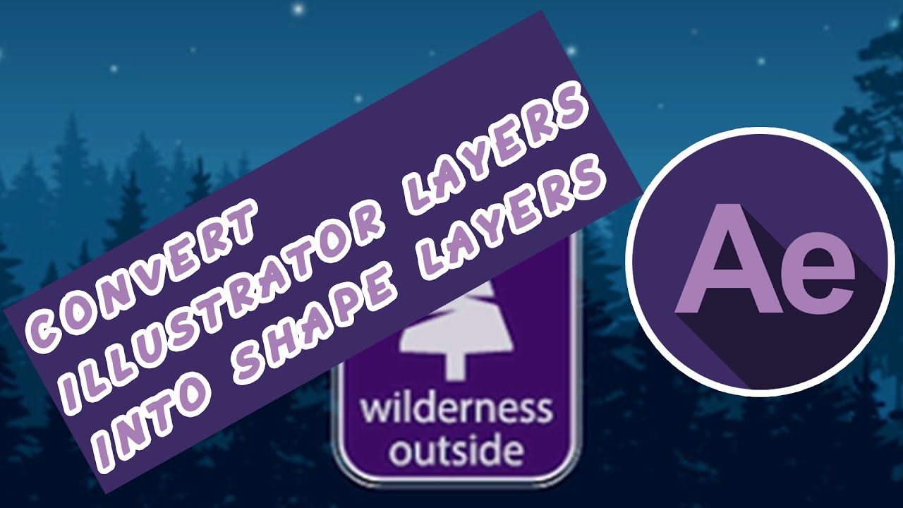 Convert Illustrator Layers into Shape Layers in After Effects - YouTube convert-illustrator-layers-into-shape-layers-in-after-effects-youtube