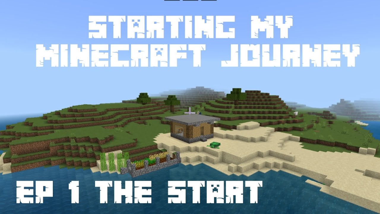 Minecraft Ep 1: Building Our First Base & Farm! - YouTube