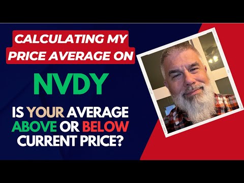 Showing my position on NVDY - YouTube