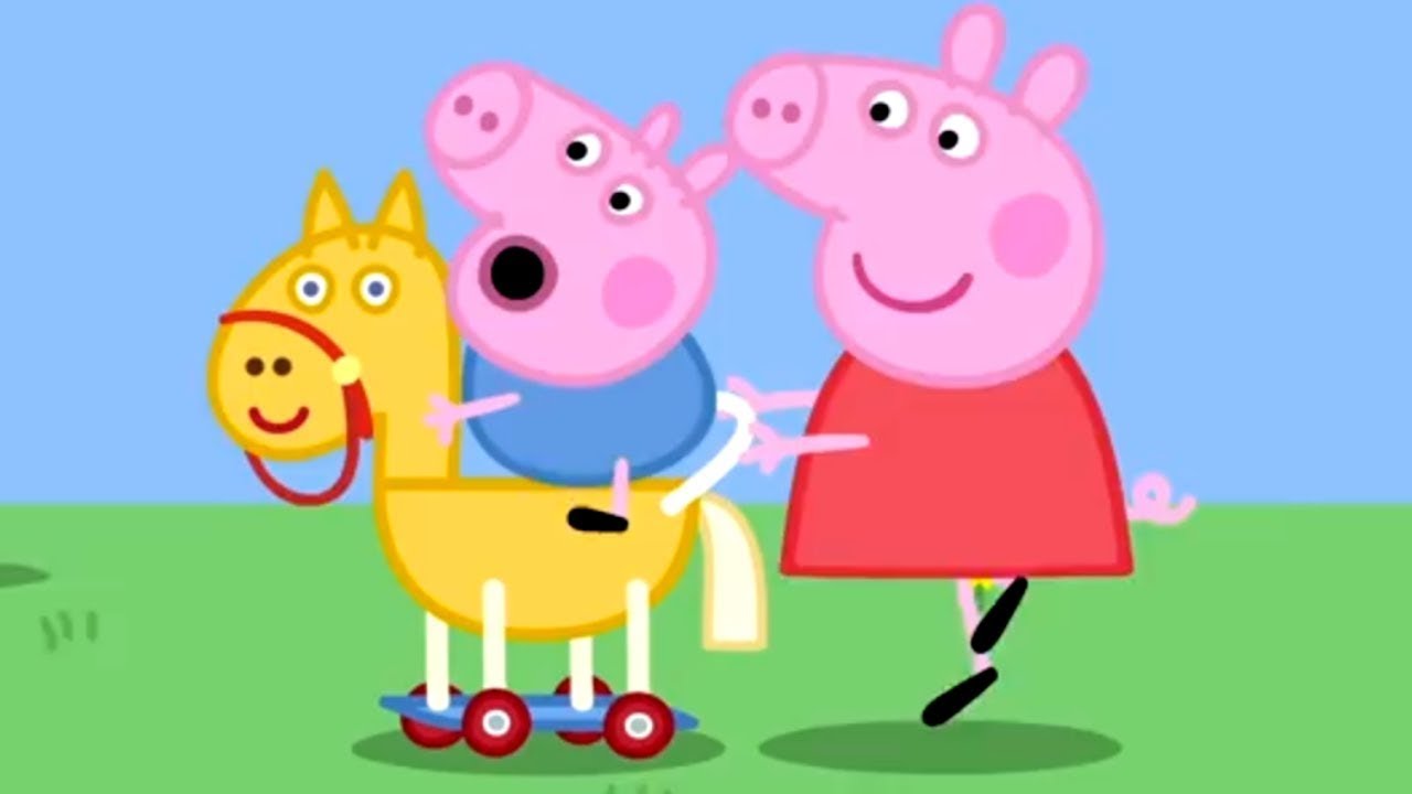 Peppa Pig English Episodes | Peppa Pig and George Pig's Day Out - YouTube