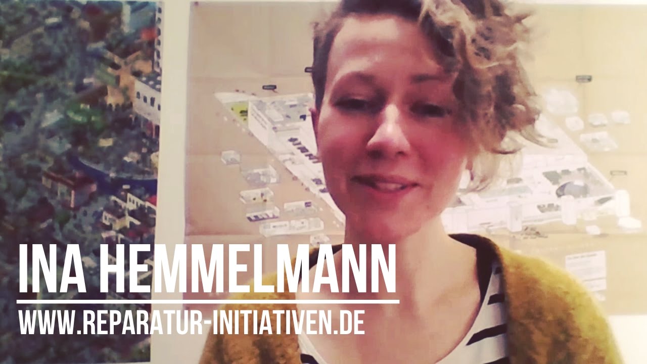 Ina Hemmelmann über die Repair Bewegung | EXPEDITION #5 | EINRICHTEN - YouTube