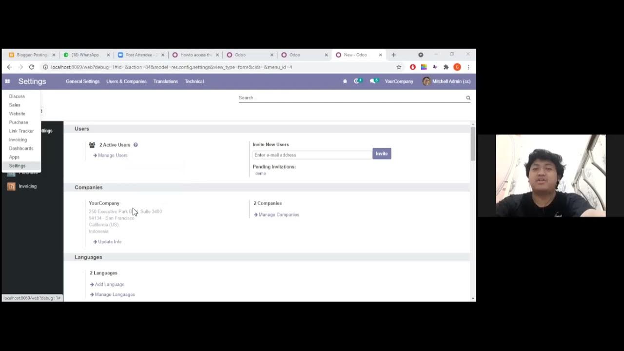 MERUBAH DATE FORMAT DAN SEPARATOR DI ODOO 14 #uperp #UPERP17 - YouTube