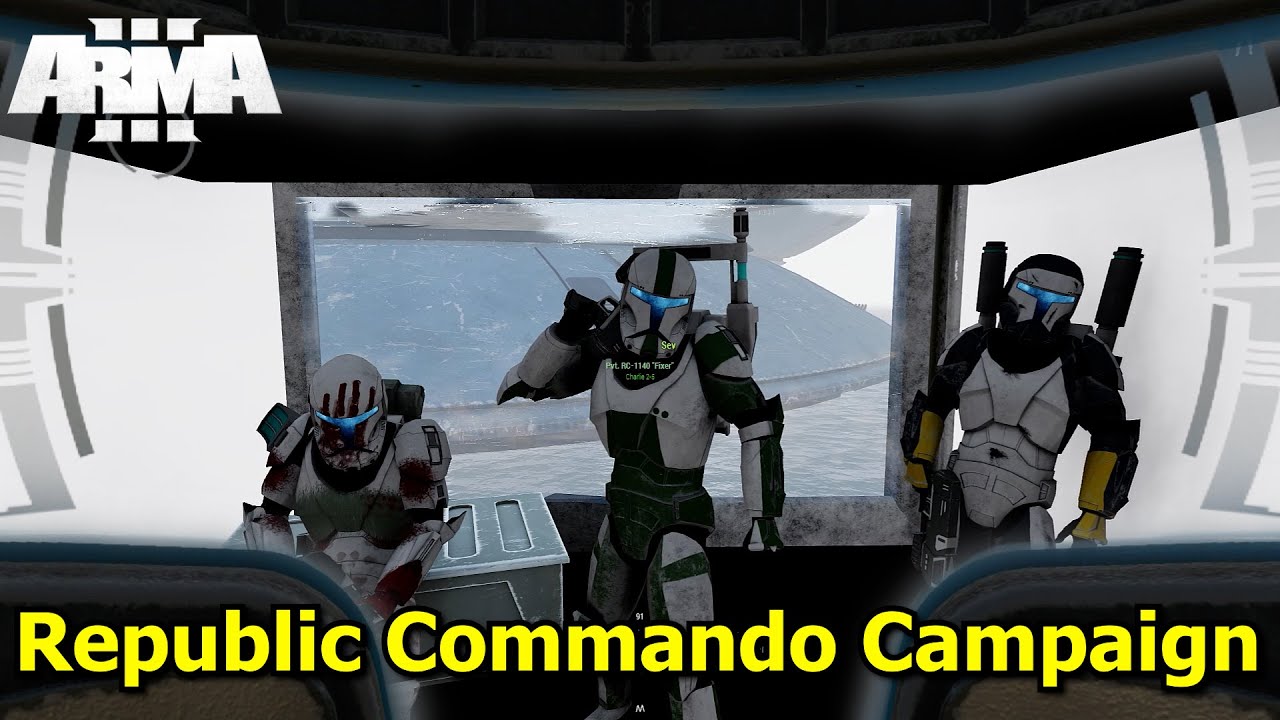 PLAYABLE REPUBLIC COMMANDO INTRO | 1st MEU Star Wars Arma 3 Campaign ...