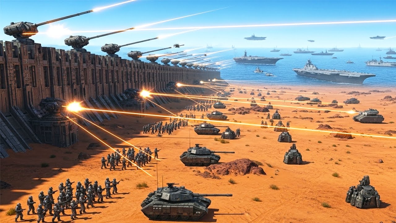 The 5.000.000 Unit TSUNAMI! T45 Shoguns vs. The Knight Legion | UEBS 2 ...