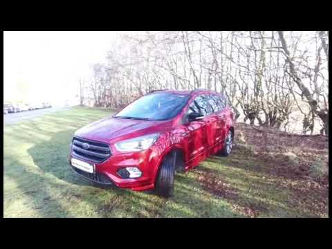 Lawrence of Kemnay - 2019 Ruby Red Ford Kuga St-Line - YouTube